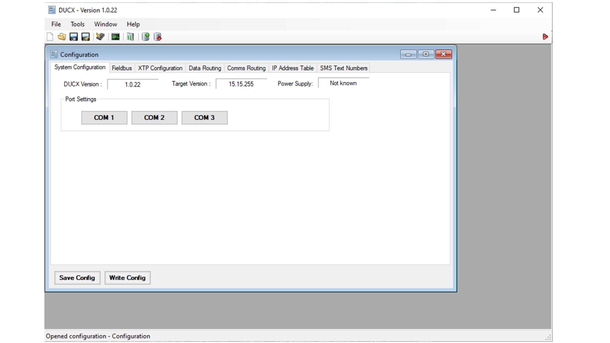 Configuration Terminal - Churchill Controls